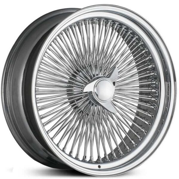 Player Wire 100 Spoke Chrome Bullet Cap – Ultimate Style