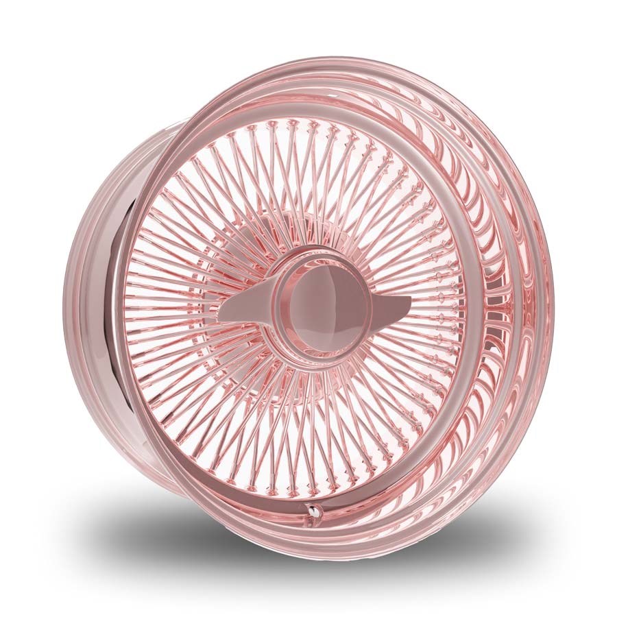 BEST 100 Spoke Wire Wheels Sealed Std Rose Gold